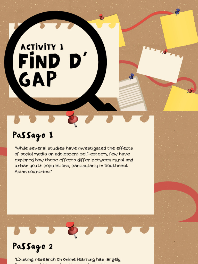 Activity 1 - Find D' Gap - For Student | PDF