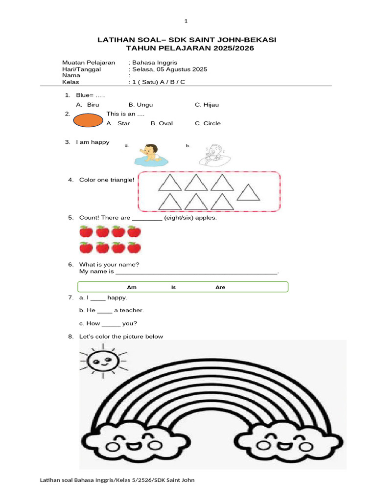 Exercise Unit 1-2 | PDF