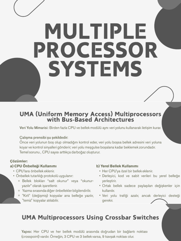 Multiple Processor Systems (2) (2) | PDF