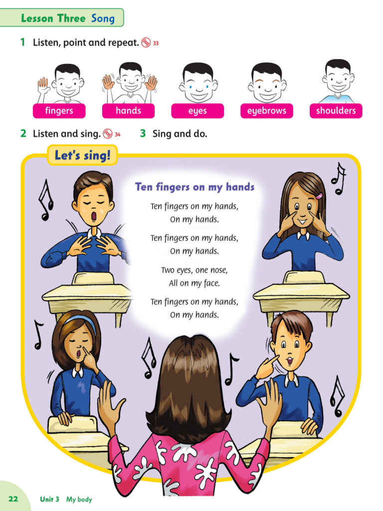 Lyric Parts of The Body | PDF