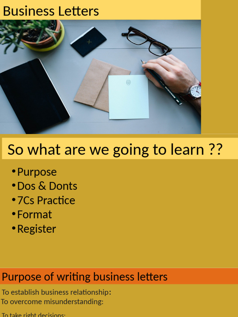 Essential Guide to Business Letters | PDF