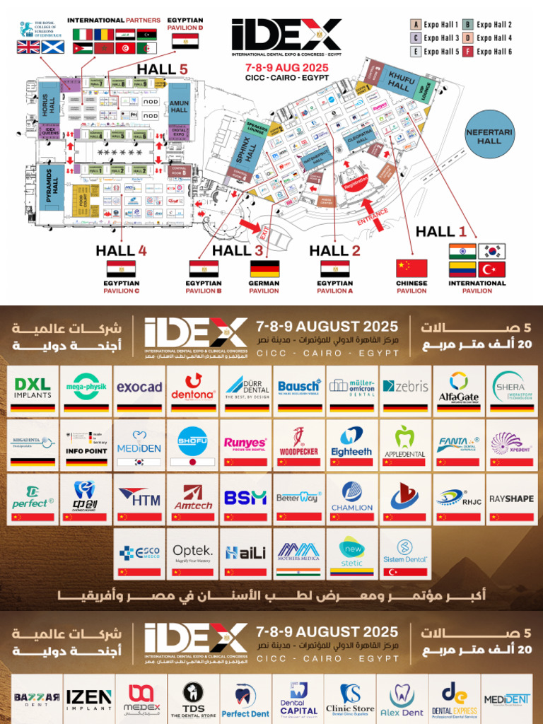 Exhibitors Logos - IDEX Egypt 2025. | PDF