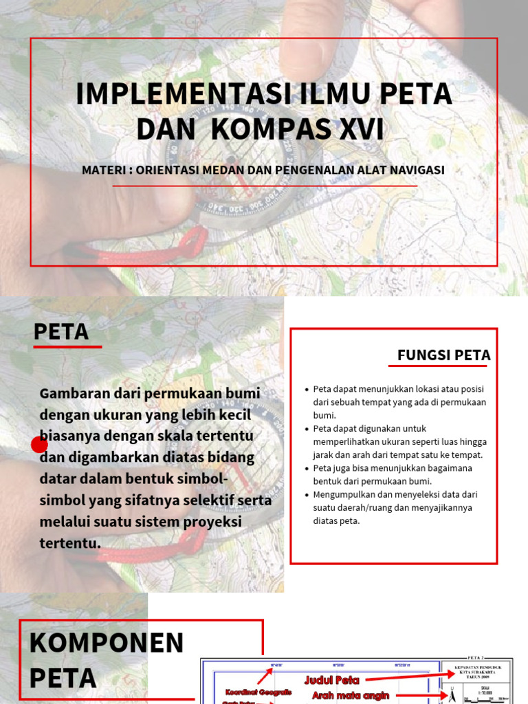 Panduan Navigasi Peta dan Kompas | PDF