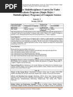 CAPE Computer Science Syllabus 2025 | PDF | Science | Computer Science