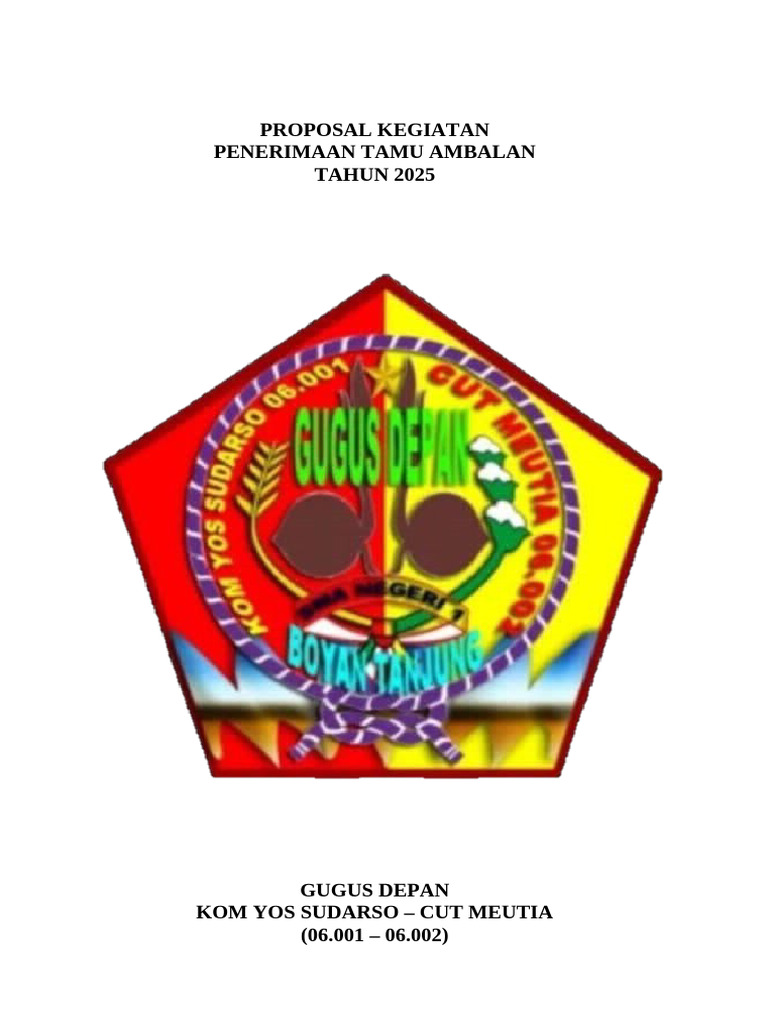 Proposal Pta 2025 Kerani - 1 | PDF