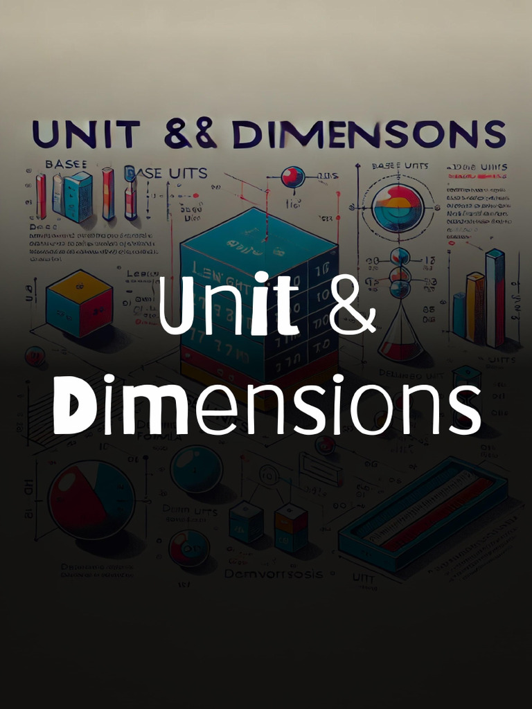 Units and Dimensions | PDF