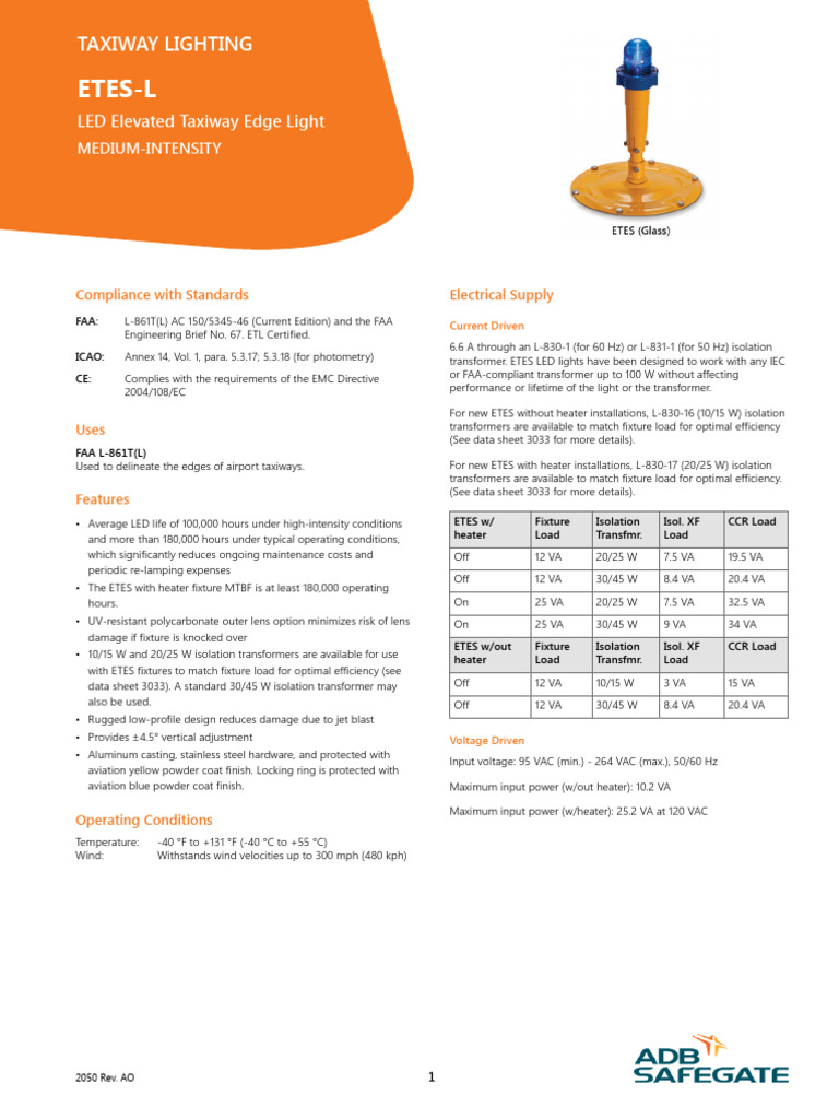 ADB Borde Azul Led Data Sheet L 861t Led Etes L | PDF | Transformer ...