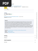 Frykman Classification of Distal Radius Fractures | PDF