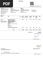 Honda Bike Service Invoice Template | PDF | Receipt | Invoice