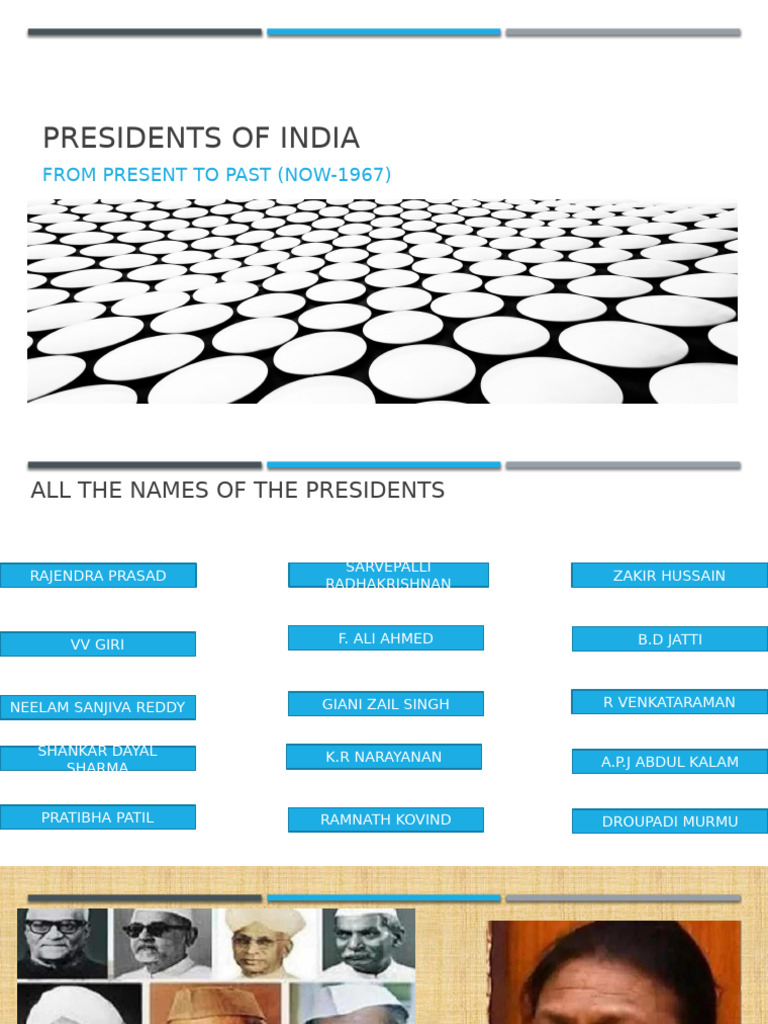 Presidents of India: 1967-Present | PDF | Government Of India ...