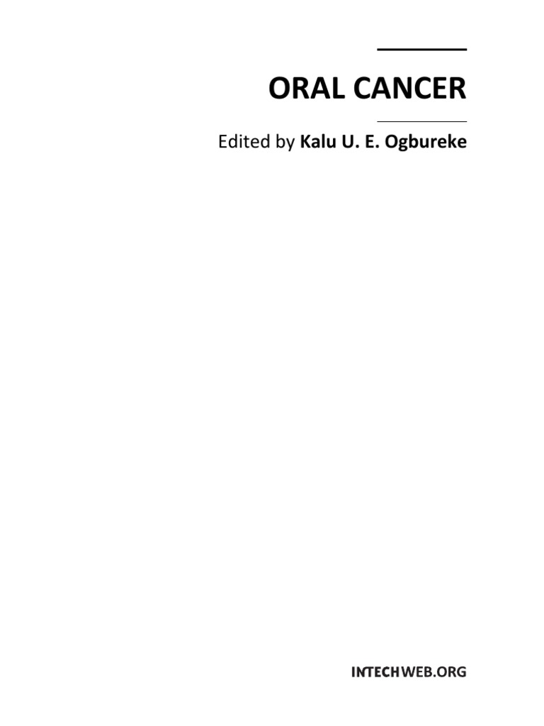Oral Cancer | Download Free PDF | Biopsy | Carcinogenesis