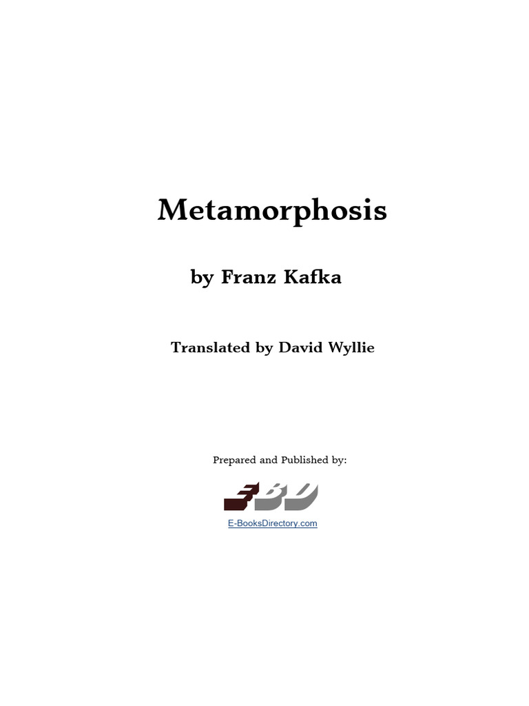 Kafka's Metamorphosis: A Summary | PDF
