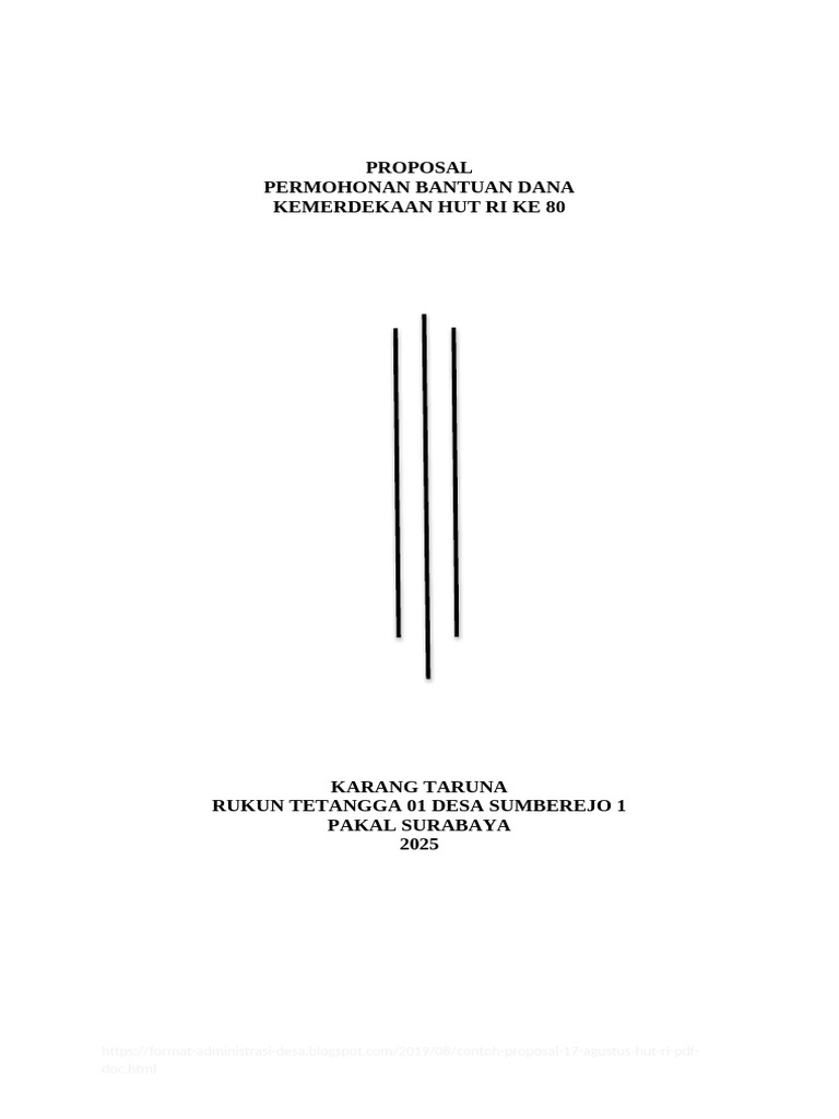Proposal Lomba | PDF