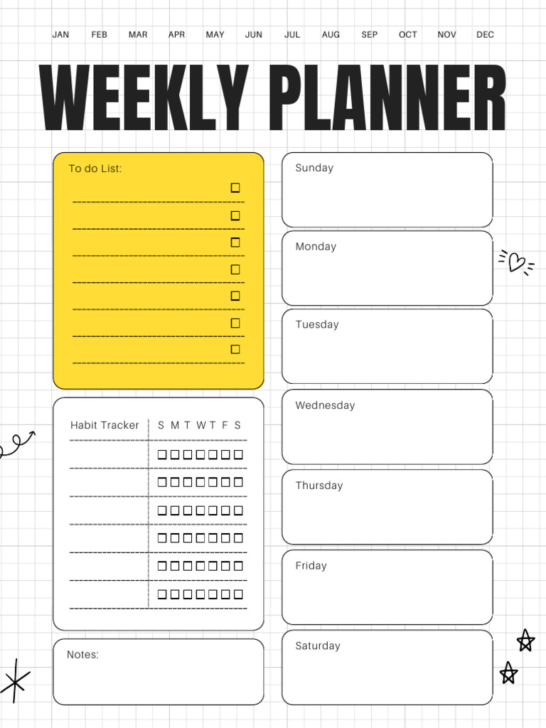 TPL Weekly Planner | PDF