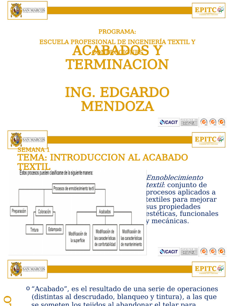 Introducción al Acabado Textil | PDF | Textiles | Vapor