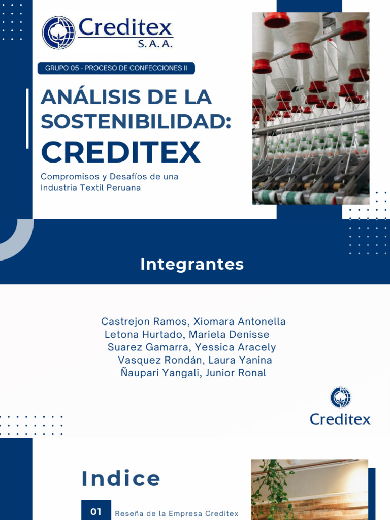 Creditex: Sostenibilidad en Textiles | PDF | Textiles | Sustentabilidad