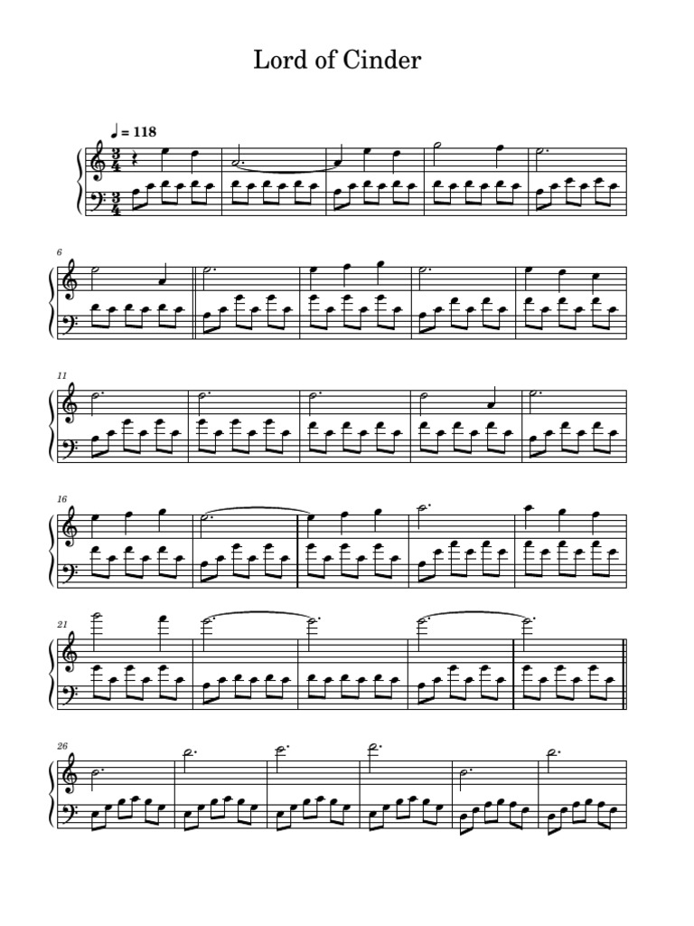 Lord of Cinder | PDF