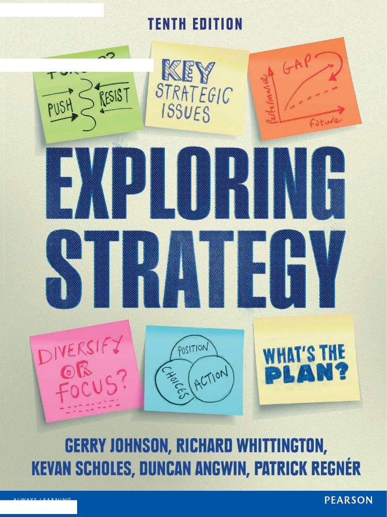 Exploring Strategy: Text & Cases 10th Ed. | PDF | Copyright | Business