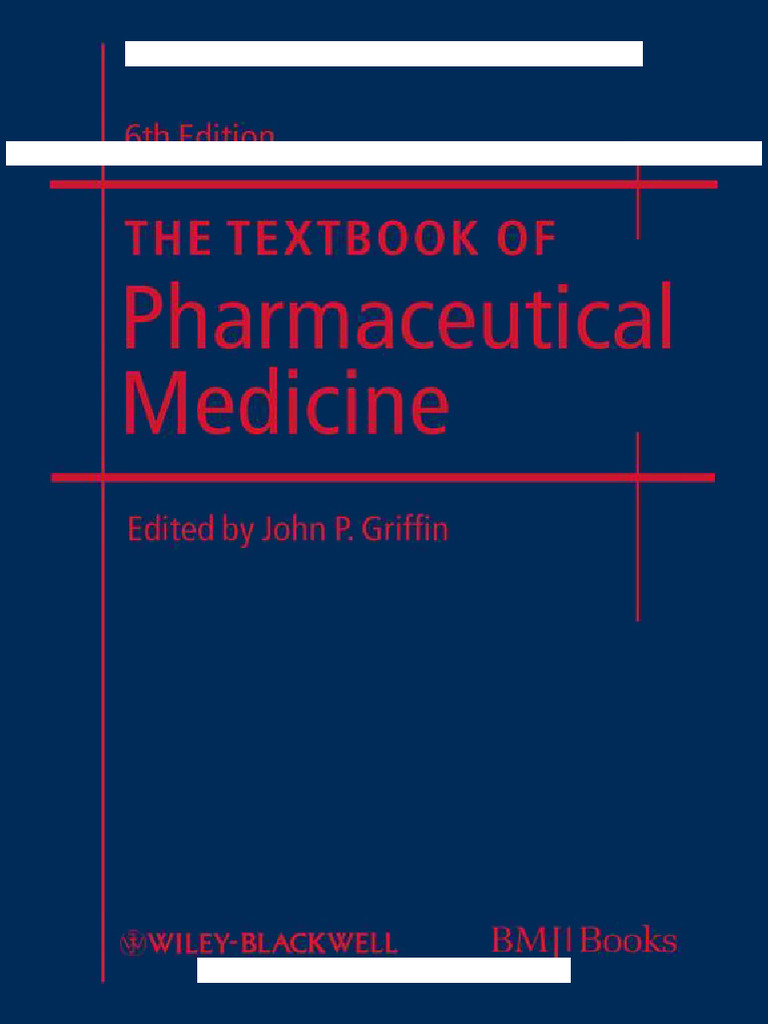 Textbook of Pharmaceutical Medicine 6th Ed. | PDF | Copyright ...