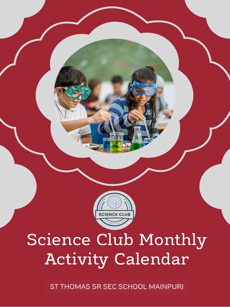 St. Thomas Science Club Events Calendar | PDF