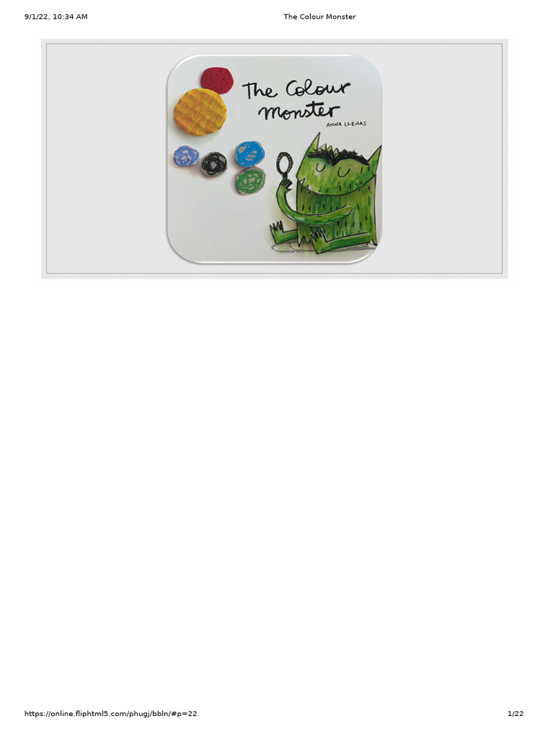 The Colour Monster (Anna Llenas) (Z-Library) | PDF