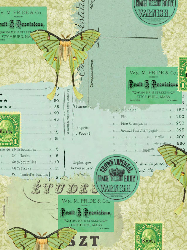 Colorful Vintage Collage Pages Artsy Fartsy Life | PDF