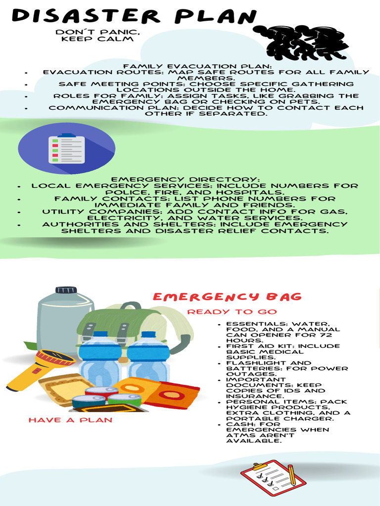 Disaster Plan by Gabriel Angelo S. Dion | PDF