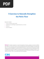 6 - Pelvic Rocking Exercises | PDF | Pelvis | Abdomen