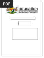 Isixhosa Ulwimi Lwasekhaya (Fxh362s Amahlelo) | PDF