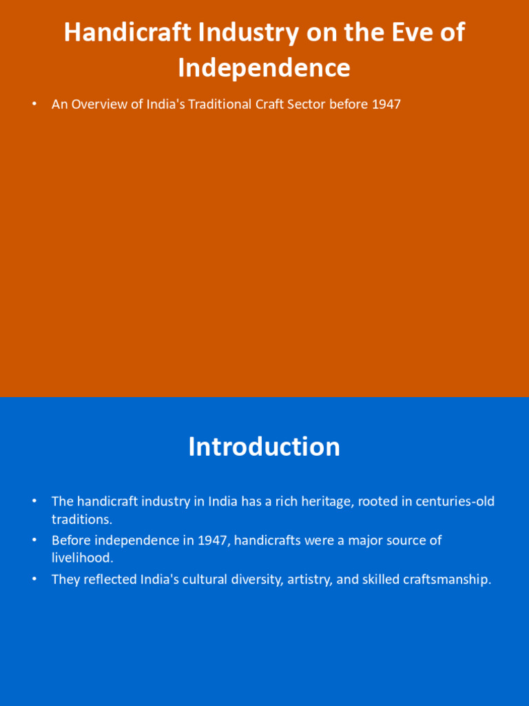 Handicraft Industry Coloured | PDF