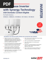 SolarEdge Inverter and Battery Compatibility | PDF | Electric Power