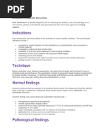 HBT Ultrasound: Meaning and Purpose | PDF | Gallbladder | Liver