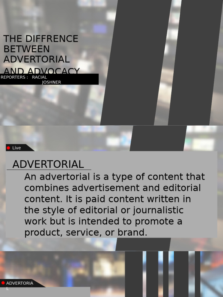 Advertorial Advocacy | PDF | Public Sphere | Human Communication