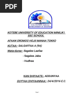 Jechoota Sagalee | PDF