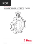 Bray Butterfly Valve Torque Manual | PDF | Valve | Mechanics