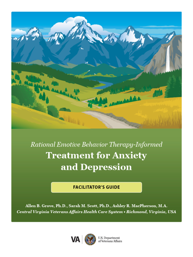REBT Guide for Treating Anxiety & Depression | PDF | Rational Emotive ...