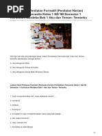 Pendidikan Pancasila Bab Aku Patuh Pada Aturan | PDF