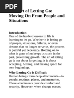 The Power of Letting Go Explained | PDF