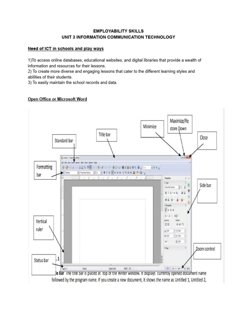Unit 3 Ict | PDF