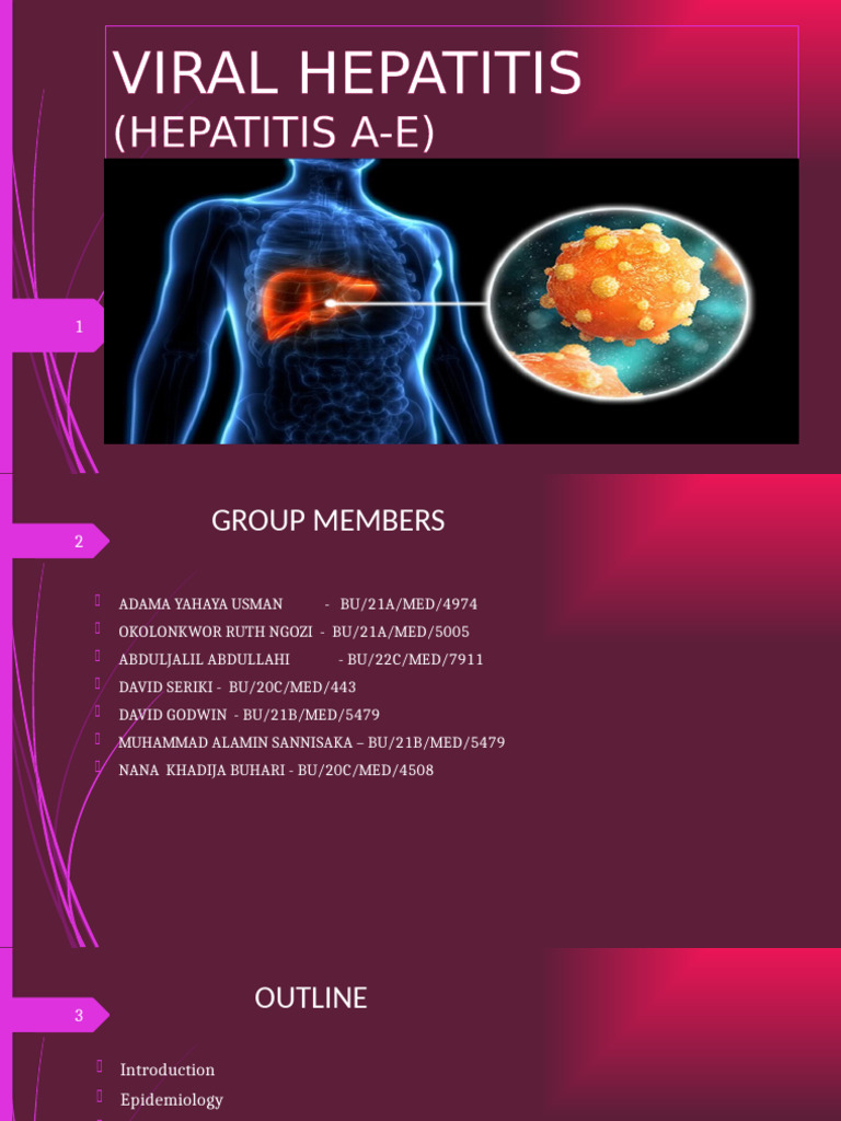 Viral Hepatitis F (2) Final | PDF | Hepatitis B | Hepatitis