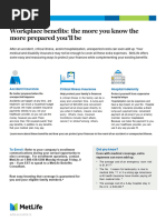 MetLife MultiProtect Brochure 2024 | PDF | Met Life | Taxes