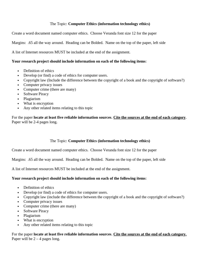 Exploring Computer Ethics | PDF