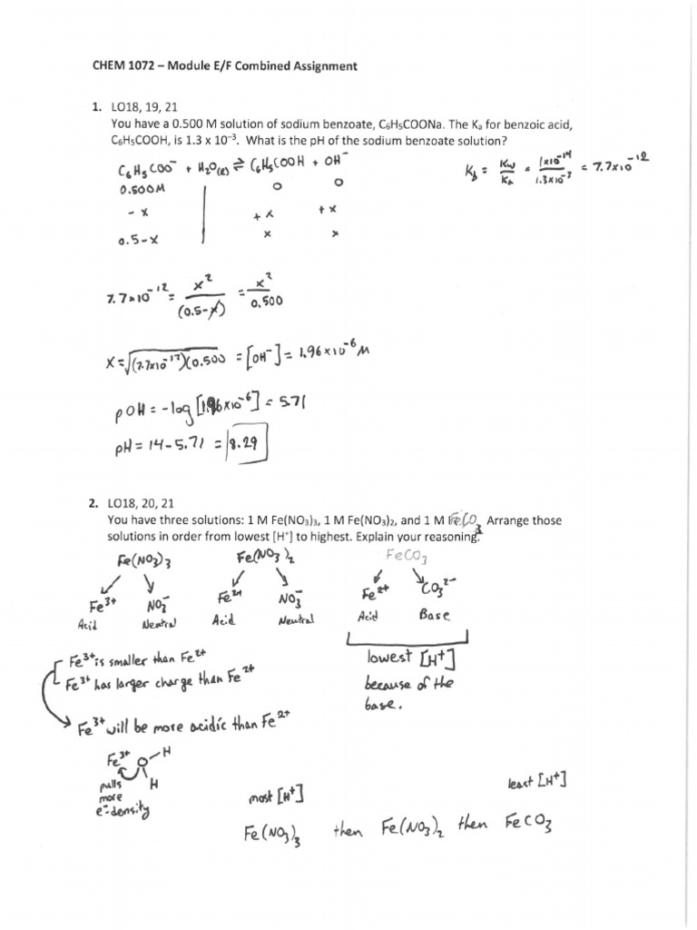 Combined EF Assignment Solutions | PDF