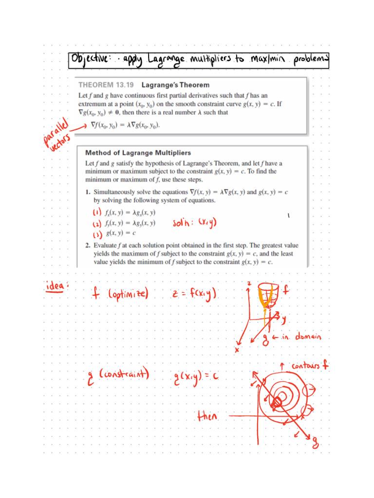 MAT 260 Notes For Section 13.10 Spring 2020 | PDF | Mathematics ...