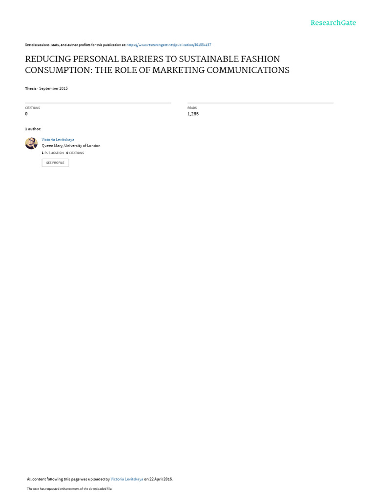 V.levitskaya Dissertation | PDF | Focus Group | Thesis