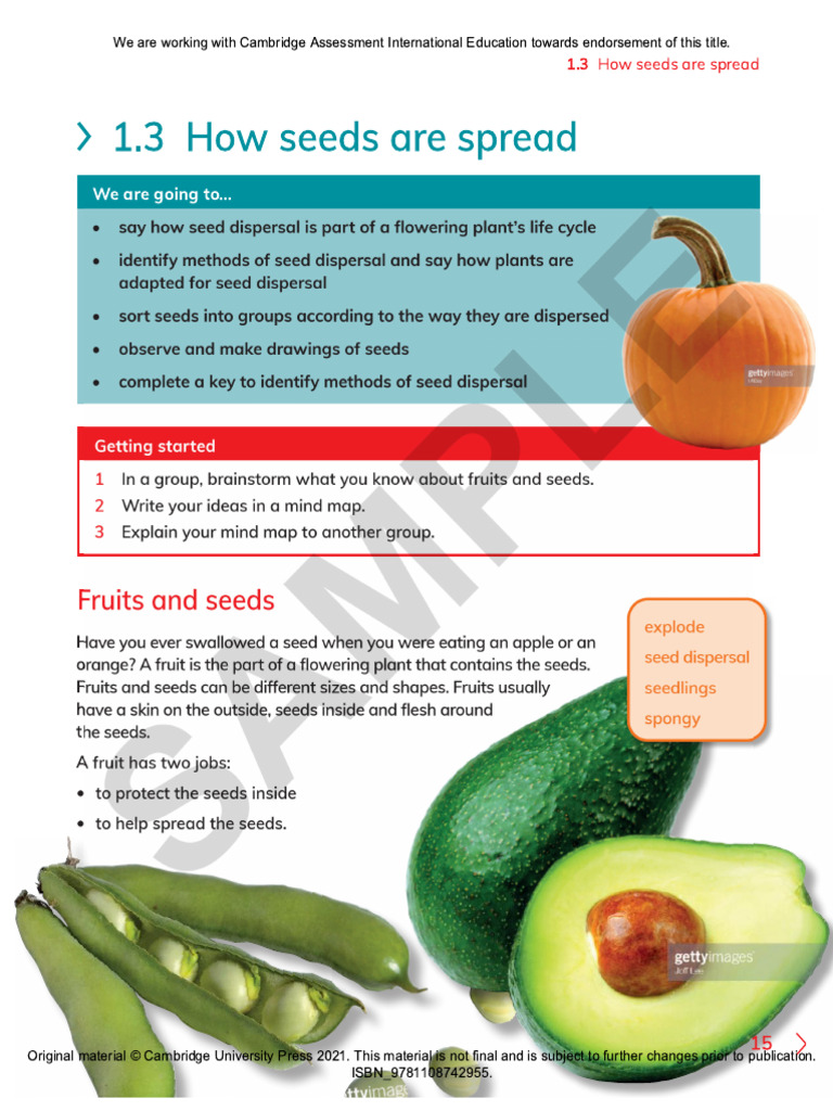 Seed Dispersal | PDF