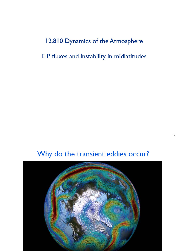 Mit12 810 s23 Instability | PDF | Cyclone | Applied And Interdisciplinary Physics