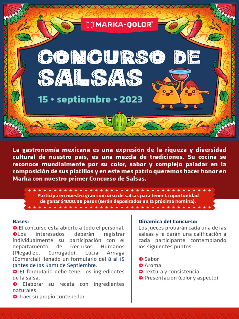Concurso de Salsas | PDF