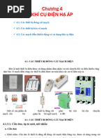 Át tô mát khái niệm, phân loại, nguyên lý, kí hiệu | PDF