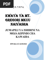 Njooni Tuingie Nyumbani Mwa Bwana | PDF